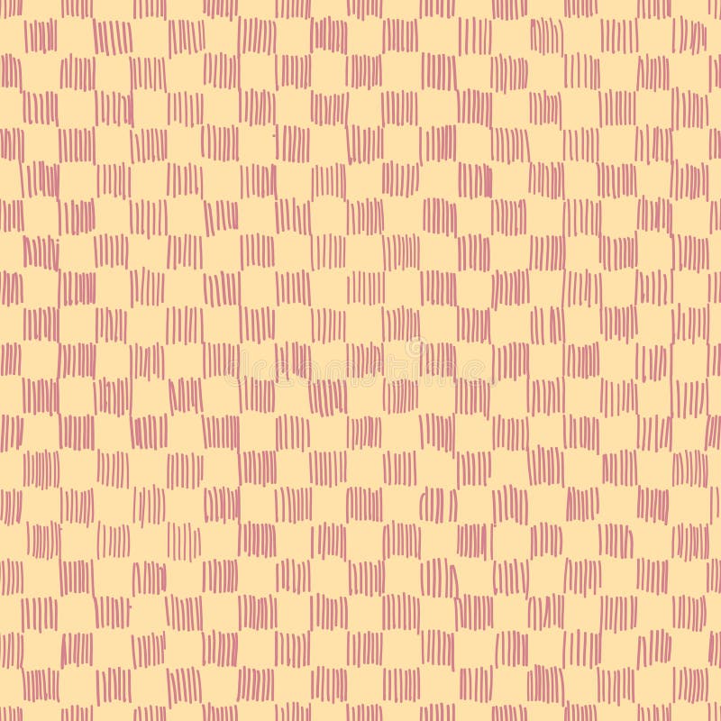 Seamless Pattern with Square Segments of Vertical Lines. Stock Vector ...