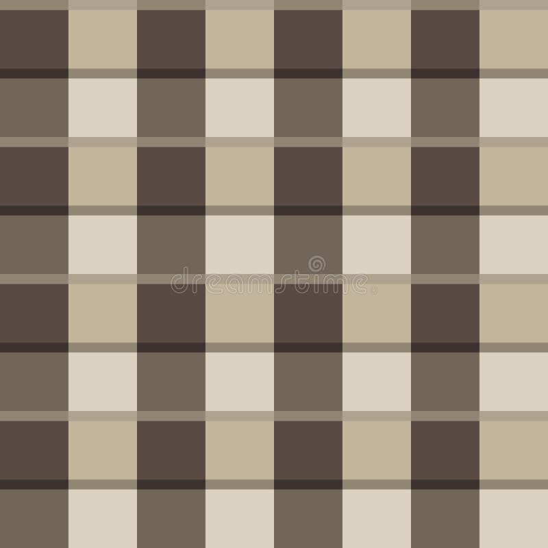 Seamless Pattern of Squares in Beige Stock Vector - Illustration of ...