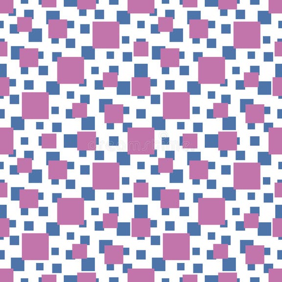 Seamless Pattern with Squares Stock Vector - Illustration of detail ...