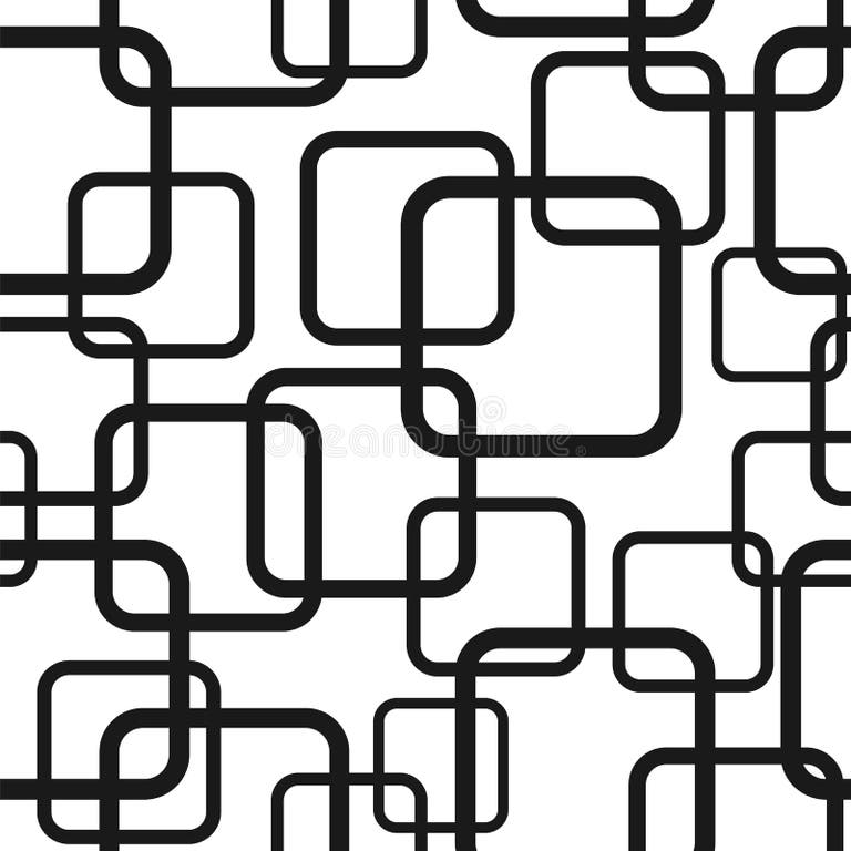 Seamless Pattern with Squares Stock Vector - Illustration of element ...