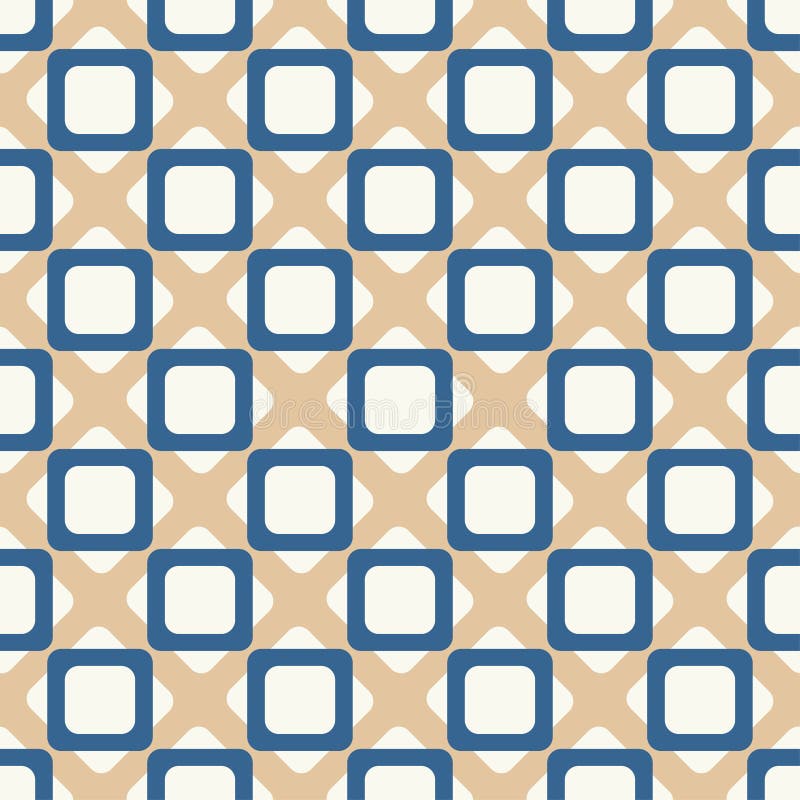 Seamless Pattern from Squares. Vector Repeat Stock Vector ...