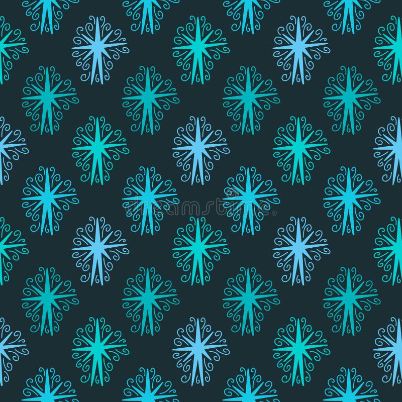Seamless Pattern Star Doodle.Design Print Fabric,textile Stock ...