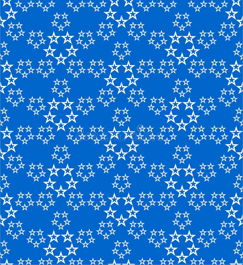 Seamless Pattern with Stars. Stock Vector - Illustration of tile, star ...