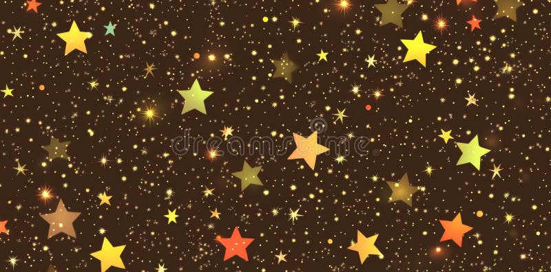 Seamless Pattern Stars on an Elegant Background with Sparkling Stars ...