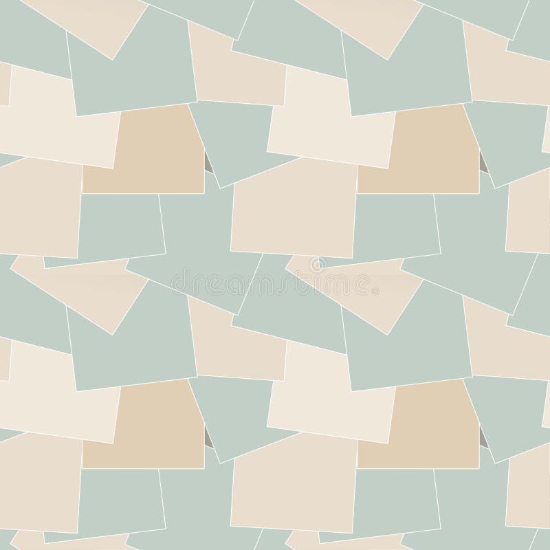 Seamless Pattern With Stickers On Wall - Vector Stock Vector ...