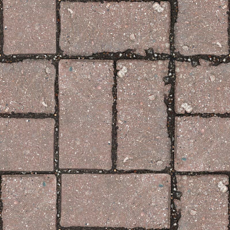 Seamless Pattern of Stone Pavement Stock Image - Image of ciment ...