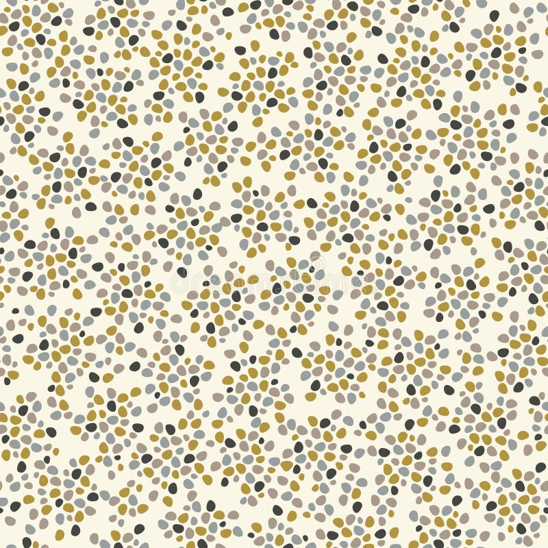 Seamless Pattern of Stone Spots Stock Illustration - Illustration of ...