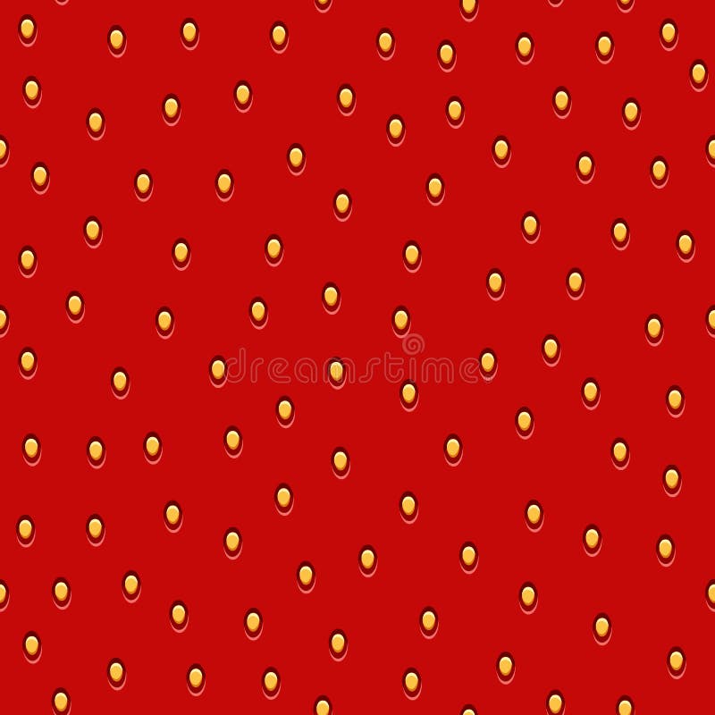Seamless Pattern - Strawberry Berries Texture Stock Vector ...