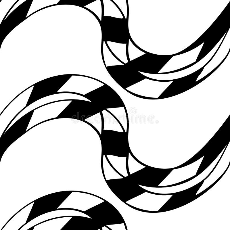 Chevron Optical Illusion Seamless Patterns Stock Vector - Illustration ...