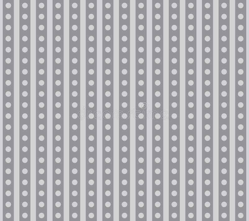 Seamless Pattern of Strips with Circles. Stock Vector - Illustration of ...