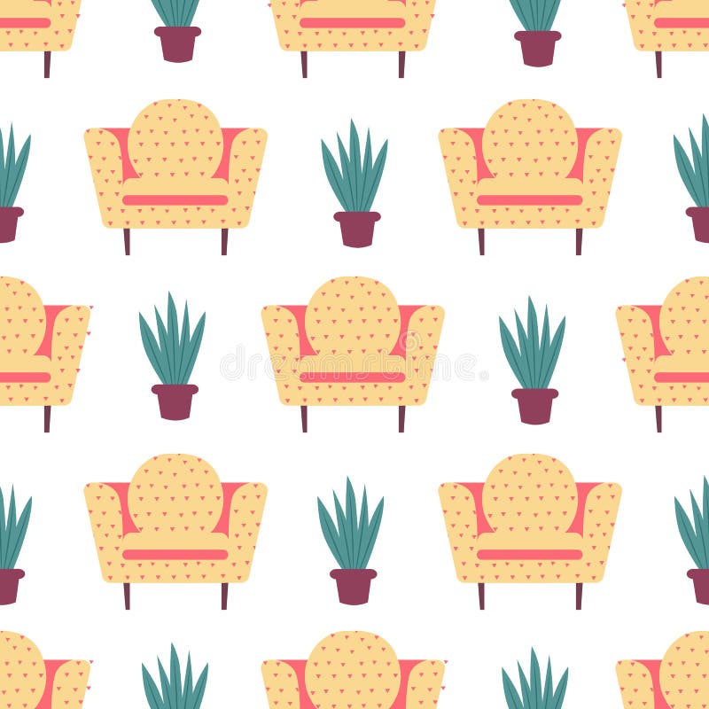 Sofas Pattern Stock Illustrations – 443 Sofas Pattern Stock ...