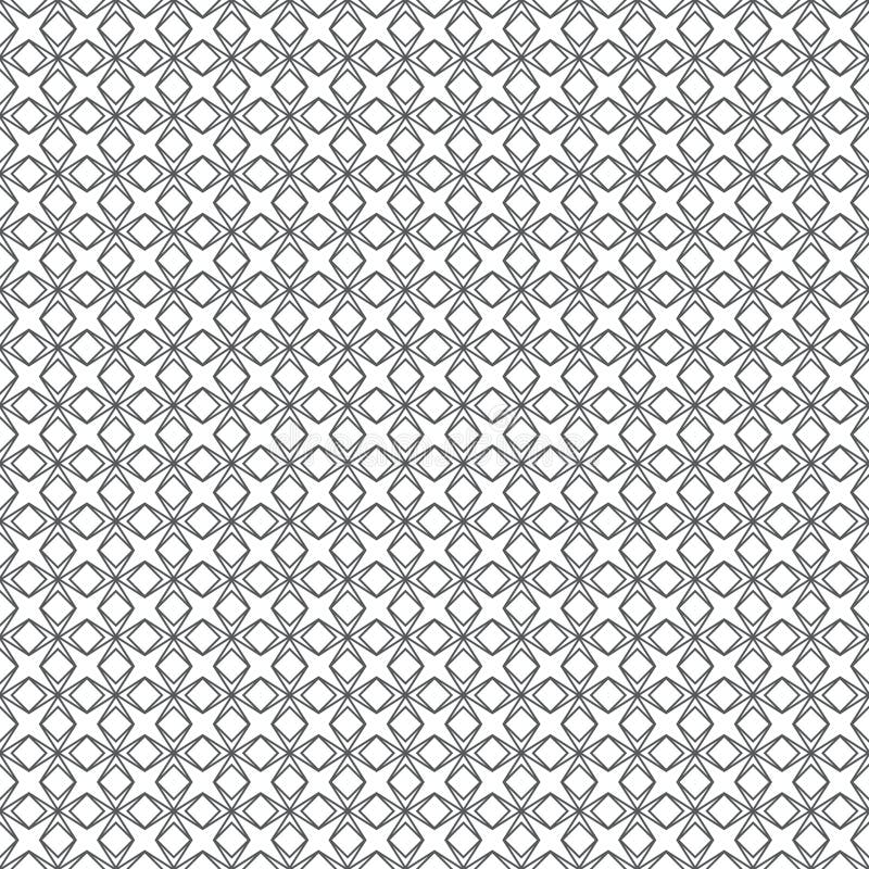 Stars and Polygons Geometrical Pattern Stock Illustration ...