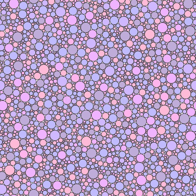 Abstract Seamless Pattern Small Circles Texture Background Stock Vector ...