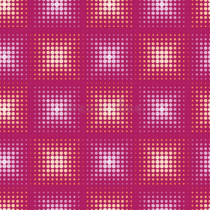 Seamless Pattern with Stylized Circle. Vector Stock Vector ...