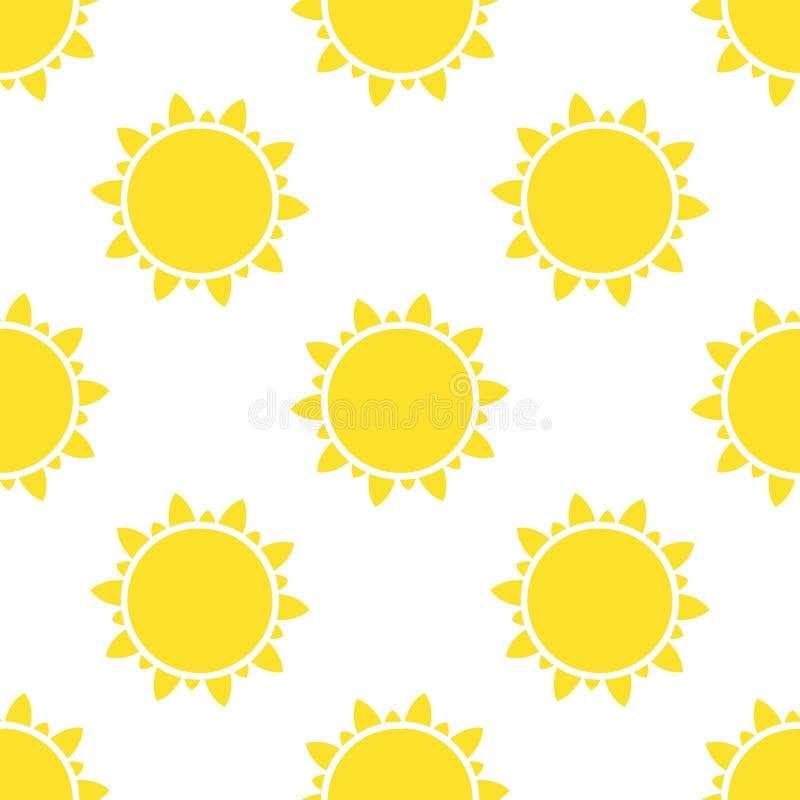Flat sun pattern stock vector. Illustration of texture - 137919349