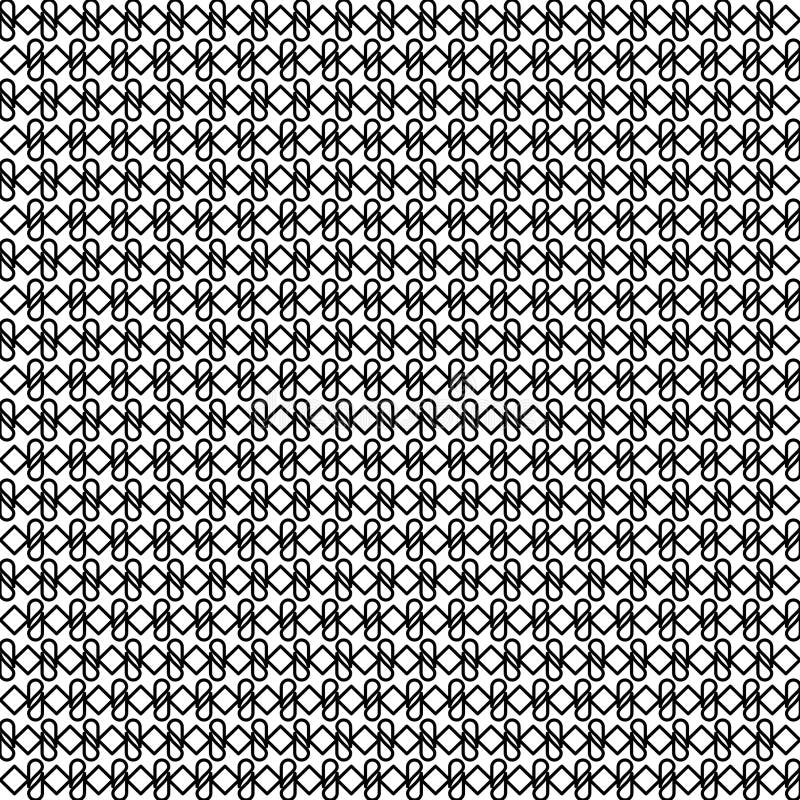 Seamless Pattern Tear and Diamond Shape Outline Style, Vector ...