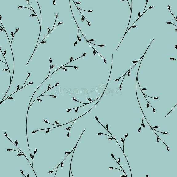 Sprig pattern stock vector. Illustration of botany, artistic - 178759567