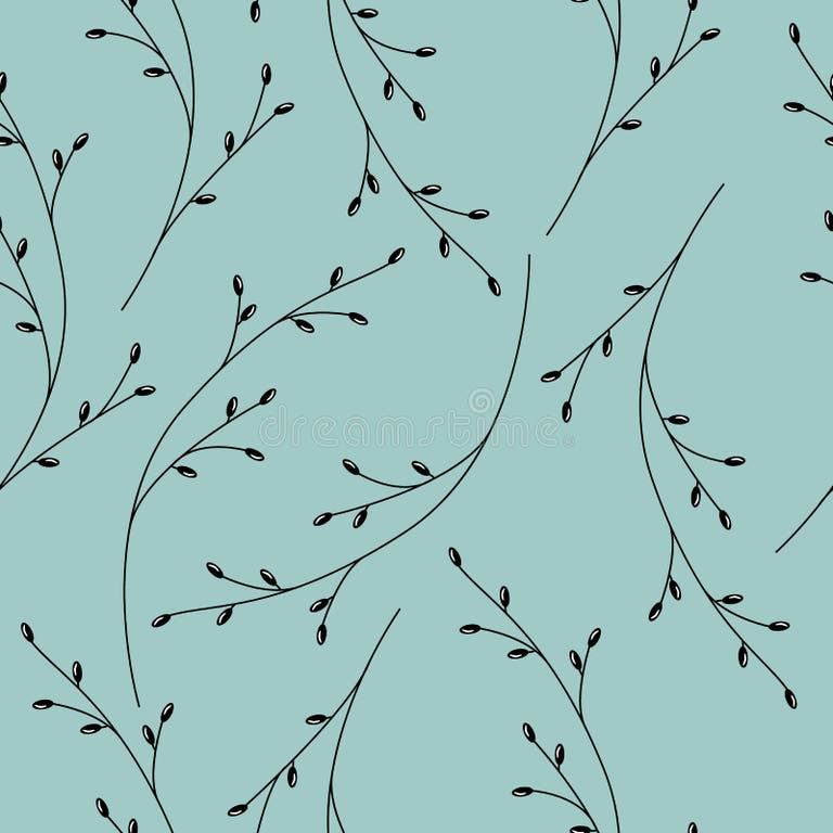 Sprig pattern stock vector. Illustration of botany, artistic - 178759567