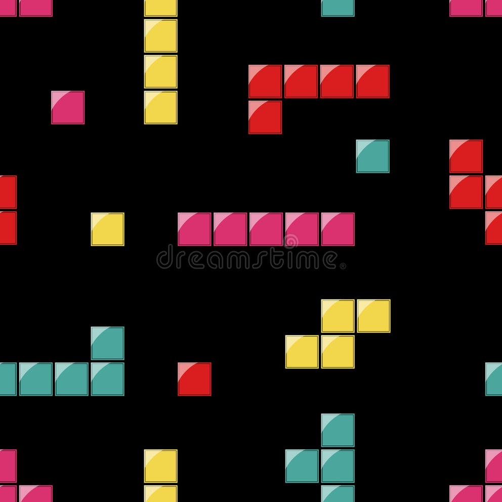 Tetris Geometry Stock Illustrations – 503 Tetris Geometry Stock ...