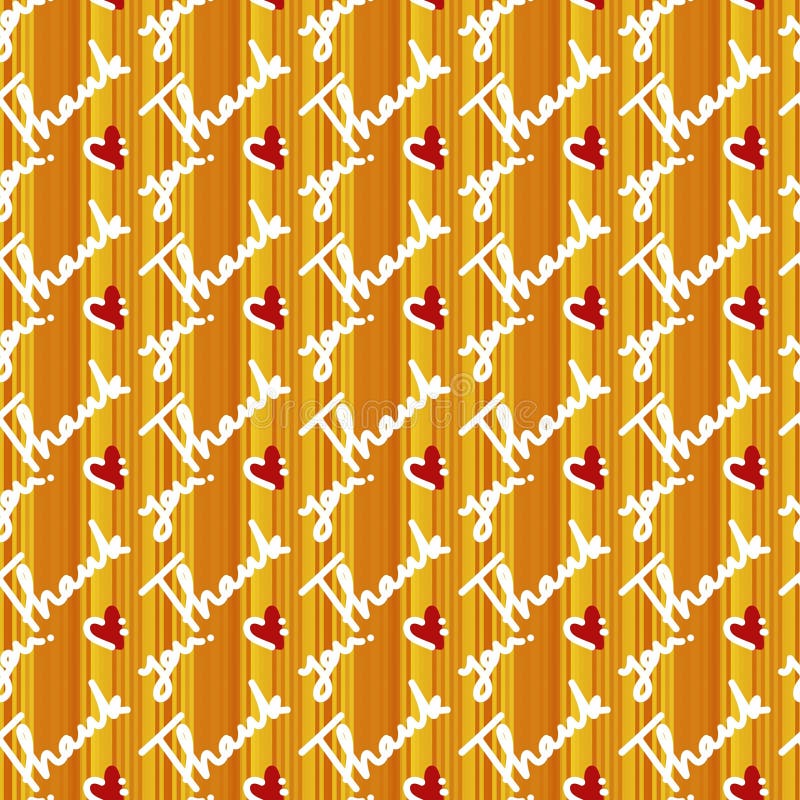 Thank You Line Seamless Pattern Stock Illustrations – 278 Thank You ...