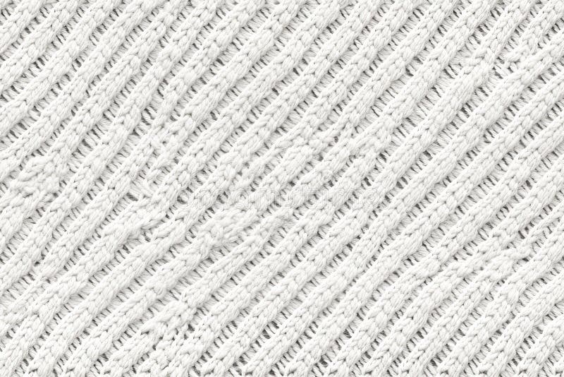 Seamless Pattern of Textile Fabric with Texture Knitted with a White ...