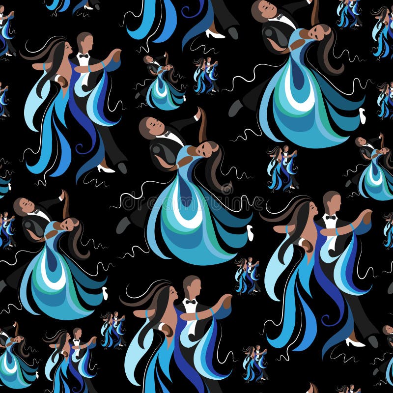 Abstract dancers 2 stock vector. Illustration of movement - 15212684