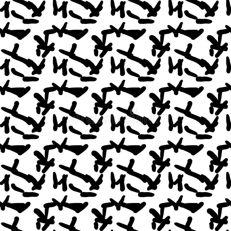 Seamless Pattern. Texture of Abstract Sticks Stock Vector ...