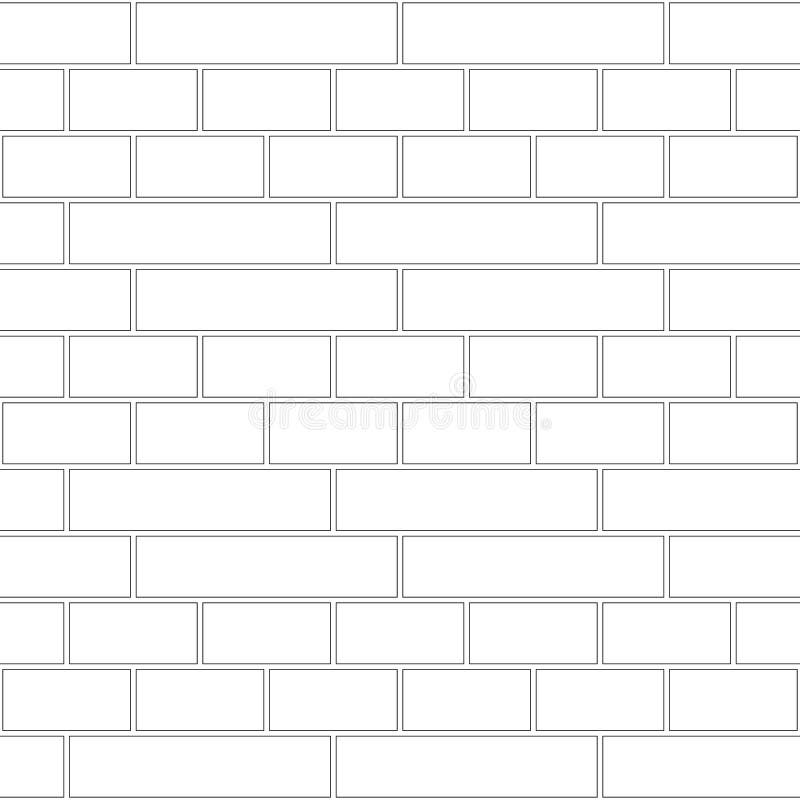 Seamless Pattern Texture of English Brick Bond Stock Vector ...
