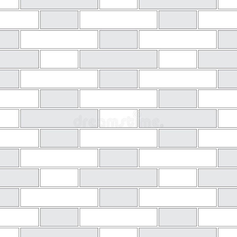 Seamless Pattern Texture of Flemish Cross Brickwork Stock Vector ...