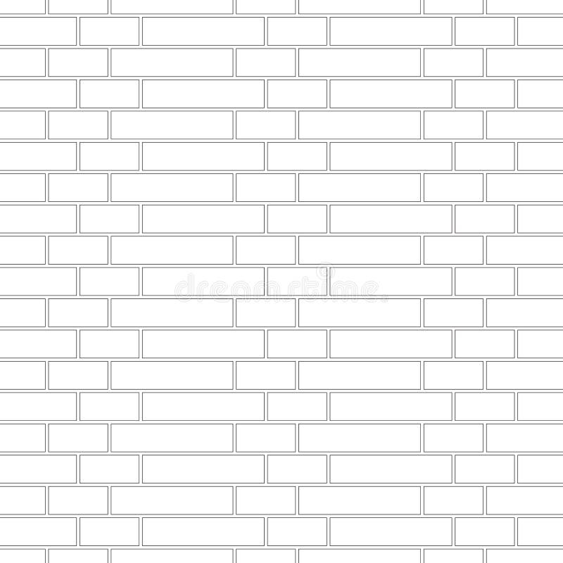 Seamless Pattern Texture of Gothic Brickwork Stock Vector ...