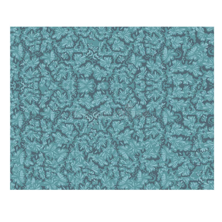 Seamless Pattern Texture Greenery, Grass Bush Vector Stock Vector ...