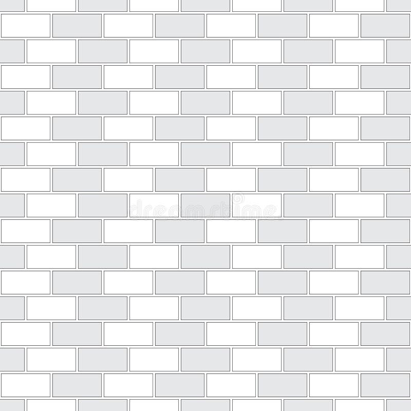 Seamless Pattern Texture of Header Brick Bond Stock Vector ...