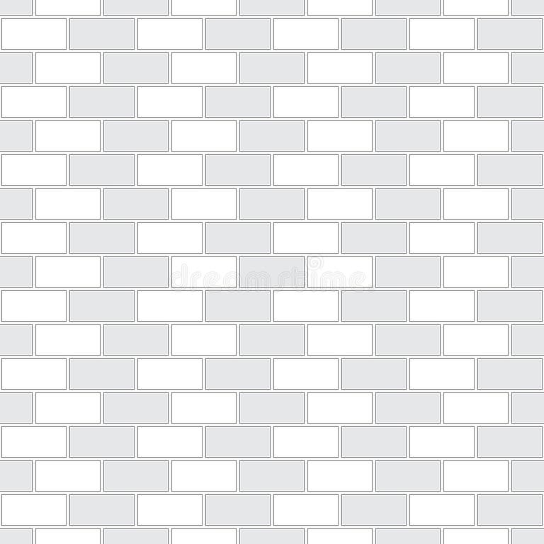 Seamless Pattern Texture of Header Brick Bond Stock Vector ...