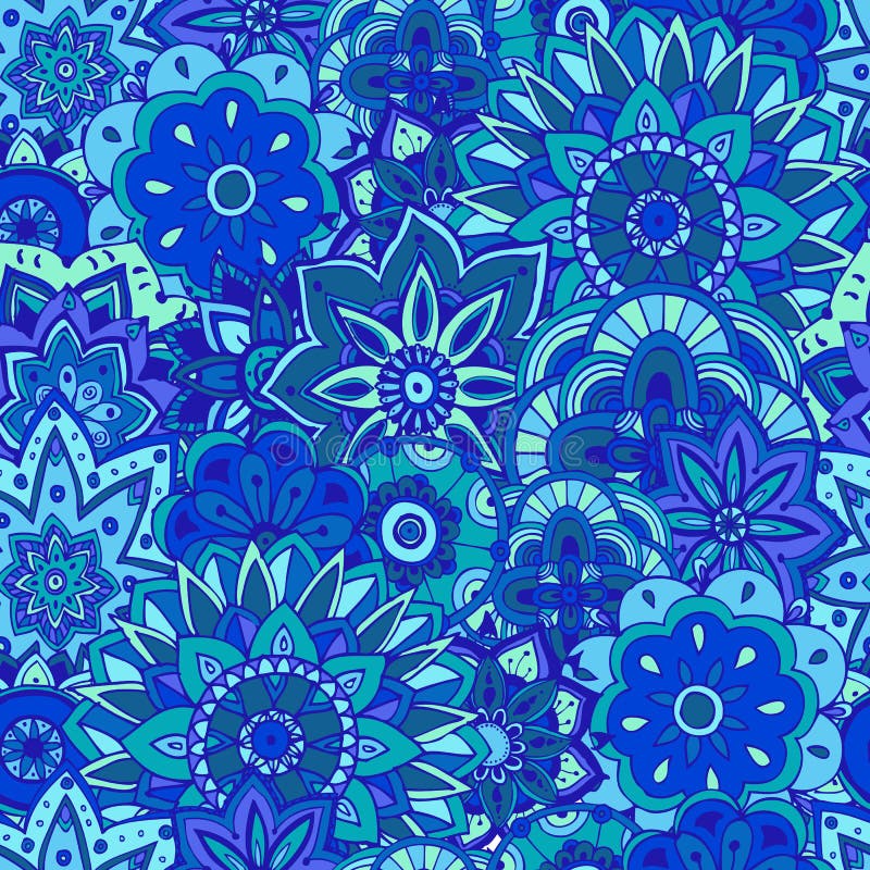 Seamless Pattern Texture. Indian, Arabic, Turkish Style Elements Stock ...