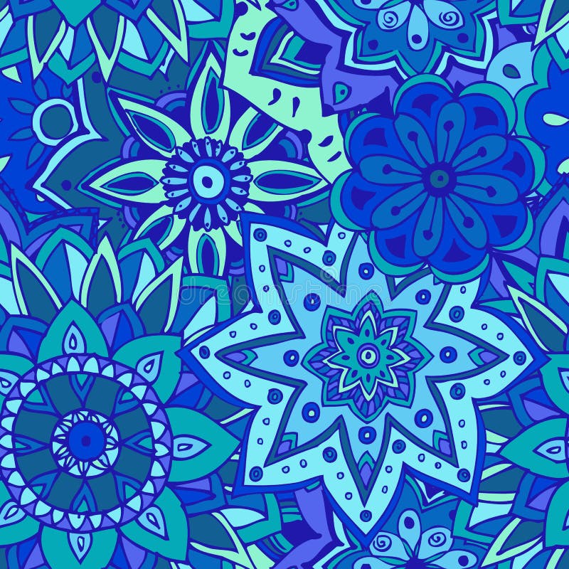 Seamless Pattern Texture. Indian, Arabic, Turkish Style Elements Stock ...