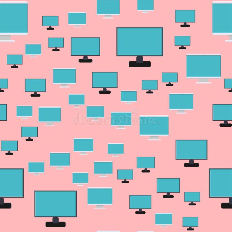 Seamless Pattern, Texture of Modern Digital Rectangular Lcd LCD Ice ...