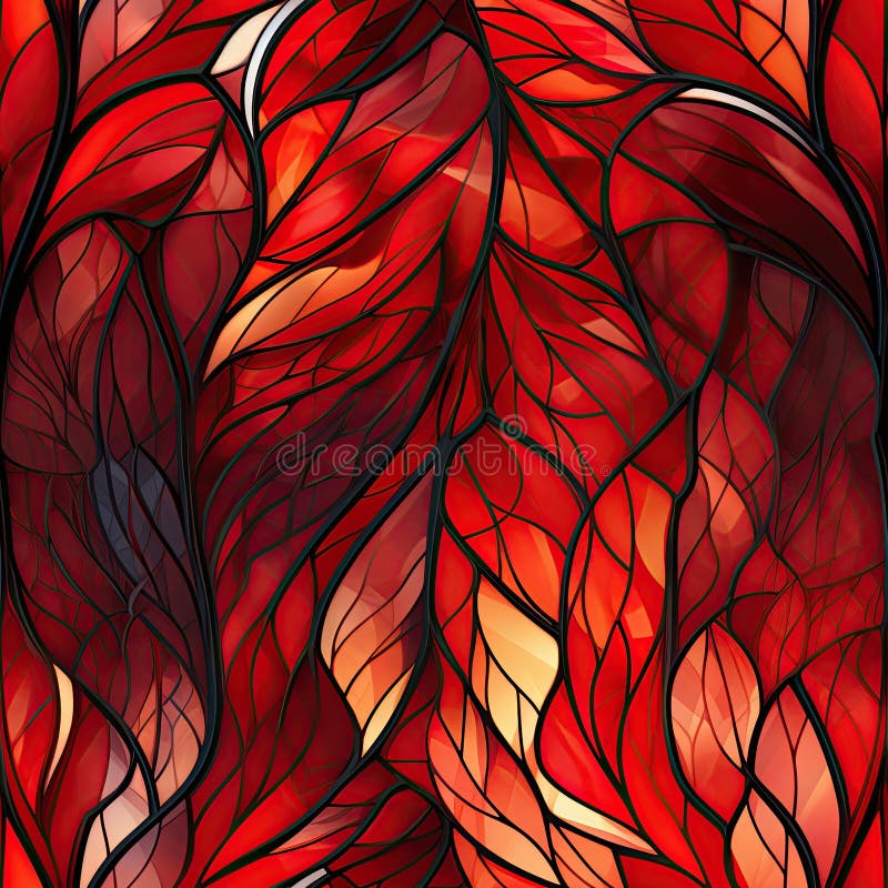 162 Seamless Red Stained Glass Texture Stock Photos - Free & Royalty ...