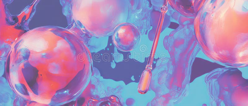 Seamless Pattern Texture Showcasing the Unique Properties of Liquid ...