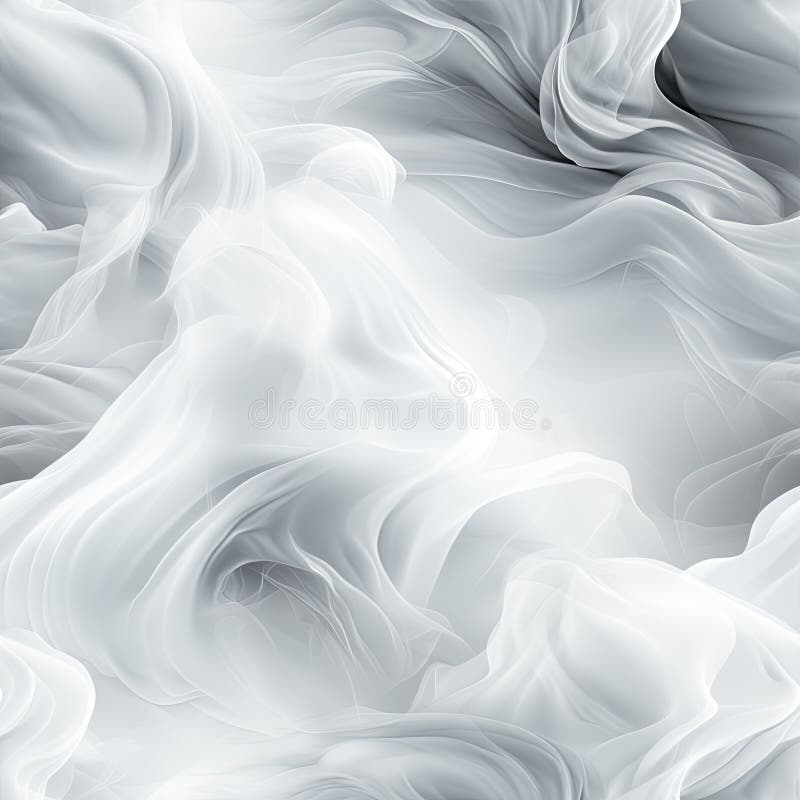 Seamless Pattern with Texture White Smoke Fog Smog Stock Illustration ...