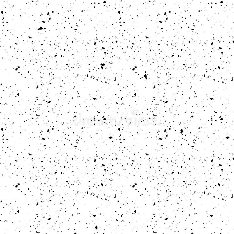 Seamless Pattern, Textured Hand Drawn Black Spots Stock Vector ...