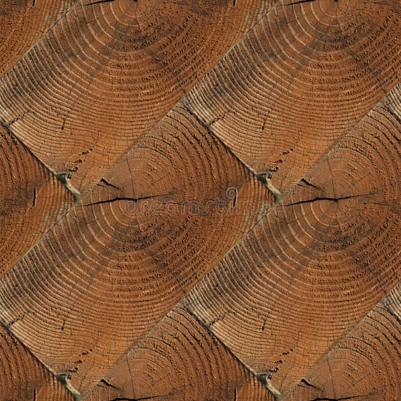 Seamless Pattern of Textured Wooden Brick Wall with Girdle Stock Photo ...