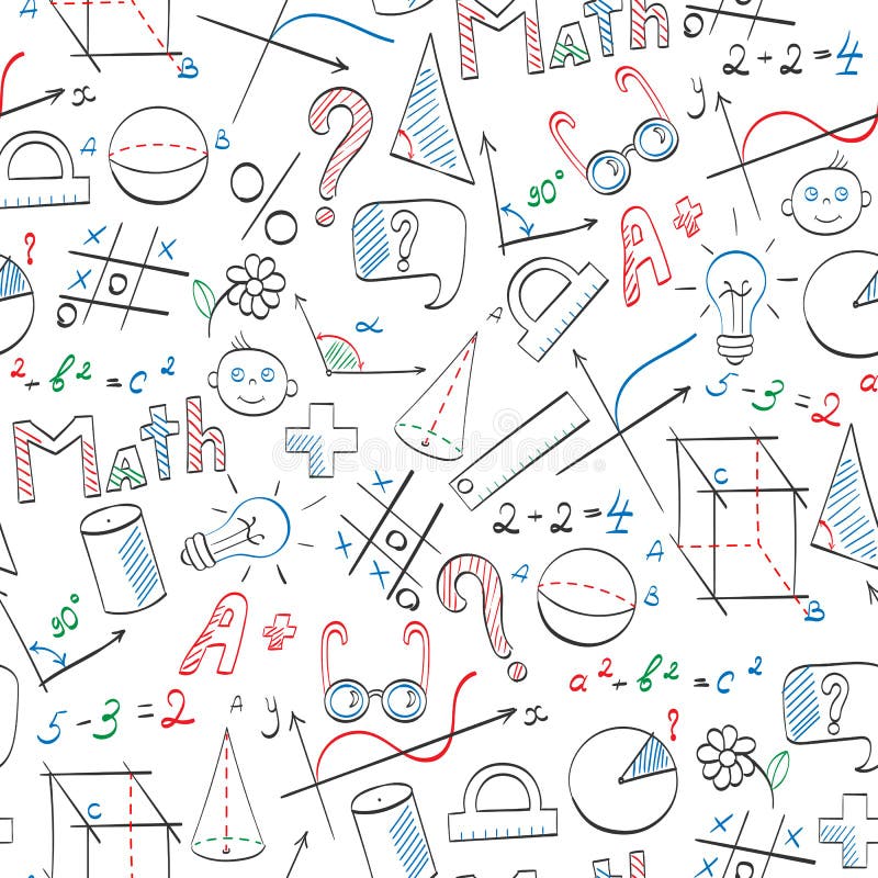 Seamless Illustration on the Theme of the School, of Education and of ...