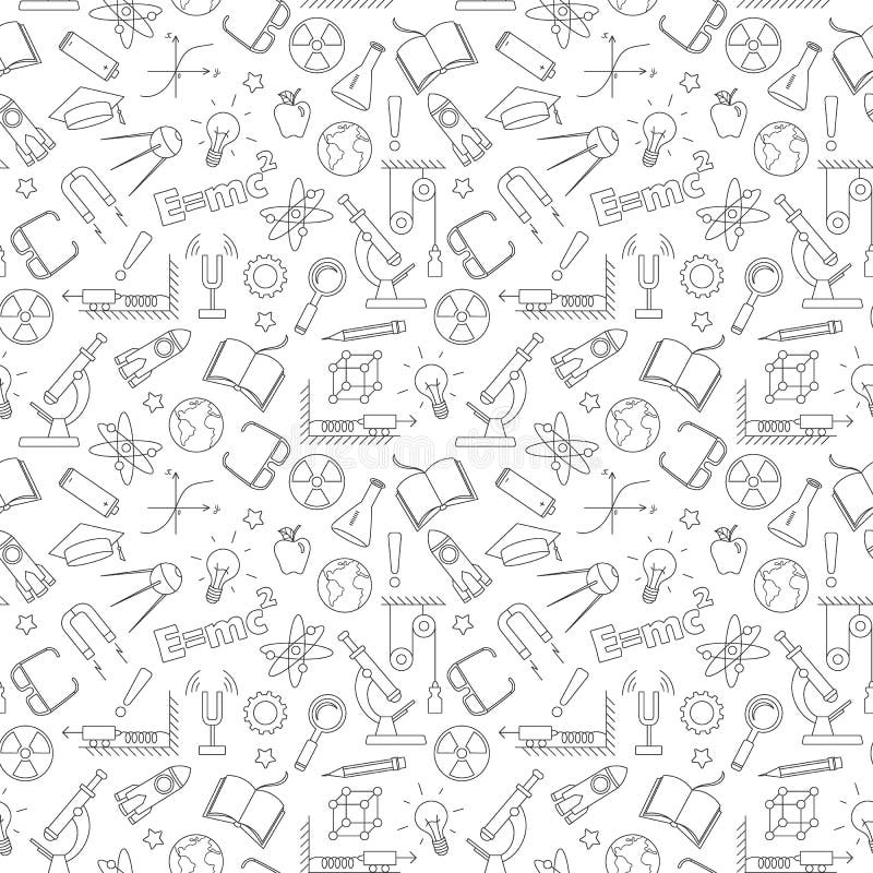 Seamless Illustration on the Theme of the Subject of Physics Education ...