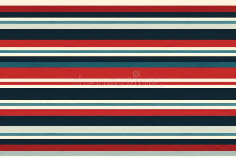 A Seamless Pattern of Thin Horizontal Stripes in Red Stock Illustration ...