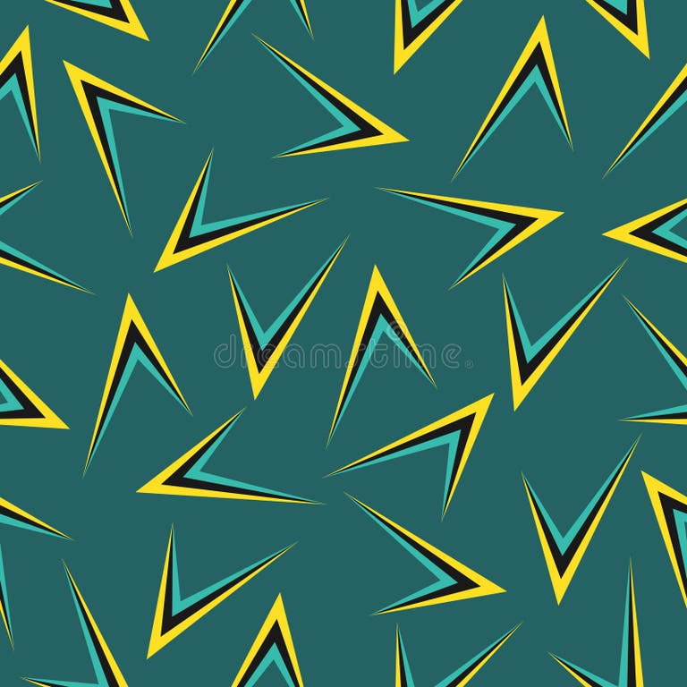 Seamless pattern stock vector. Illustration of bumerang - 98035960