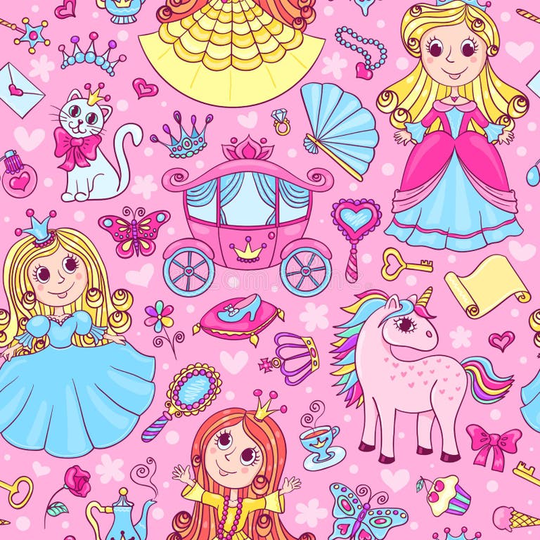 Little Princesses Stock Illustrations – 558 Little Princesses Stock ...