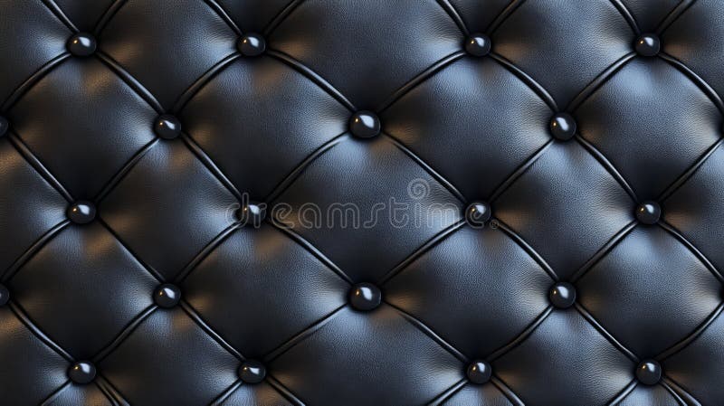 A Seamless Pattern Tile Featuring a Black Leather Couch Texture ...