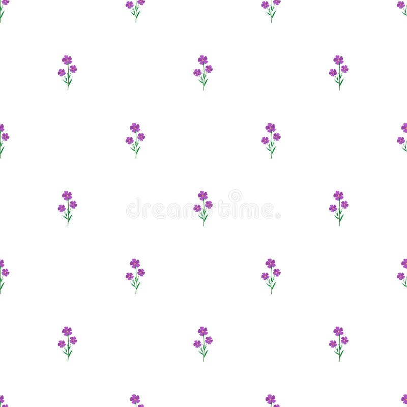 Tiny Spring Feelings Seamless Vector Pattern Design Stock Vector - Illustration of simple ...