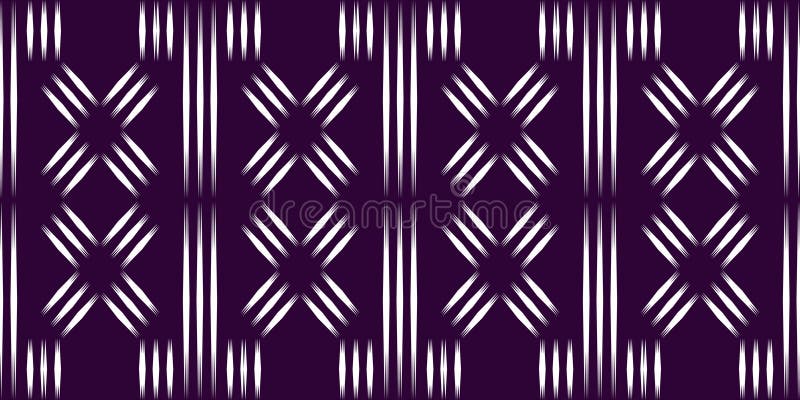 Seamless Pattern, Traditional Ethnic Pattern on Purple Background Stock ...