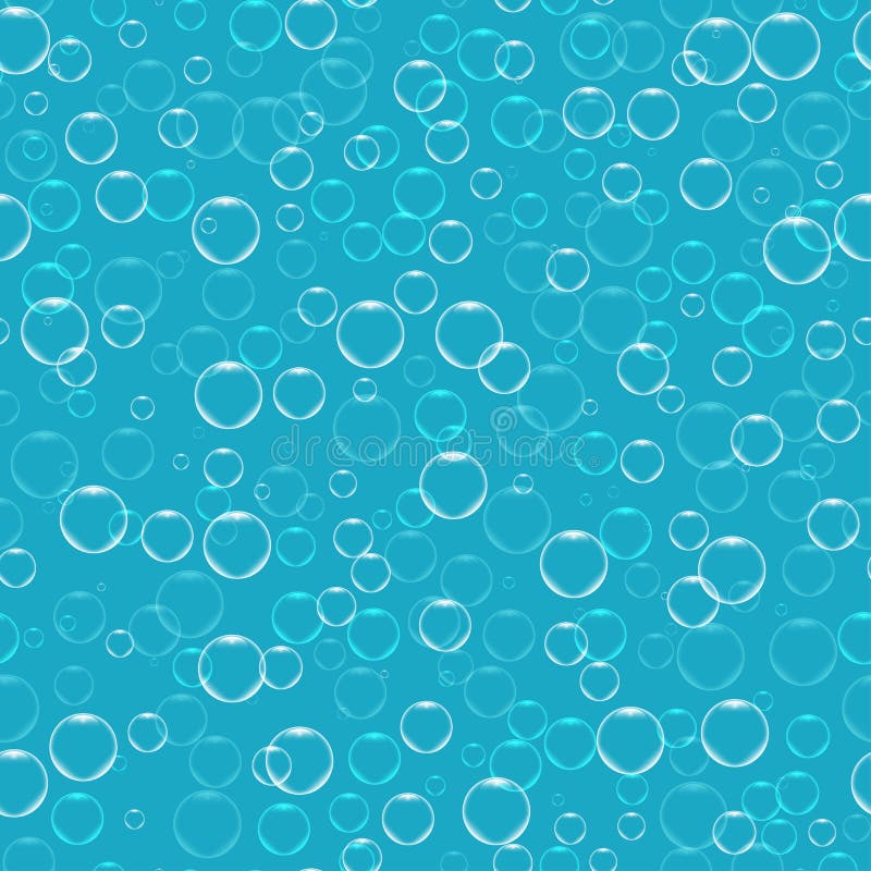 Transparent Multicolored Soap Bubbles Background Stock Vector ...